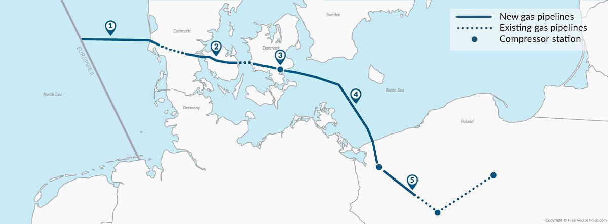 Poland opens Baltic Pipe, as other pipelines wrecked in dramatic day ...