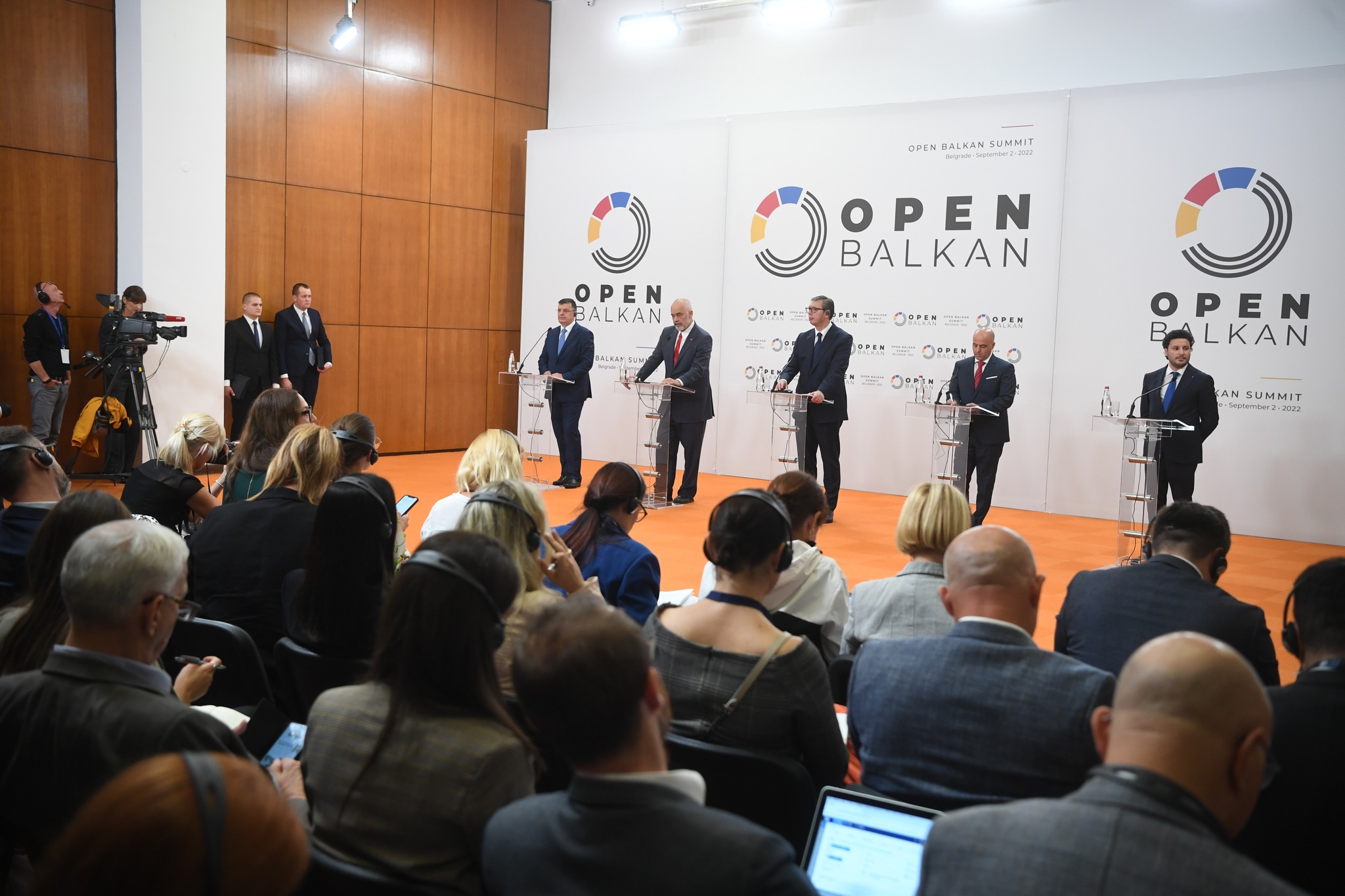 Ukraine, Kosovo, security on agenda at Open Balkan summit